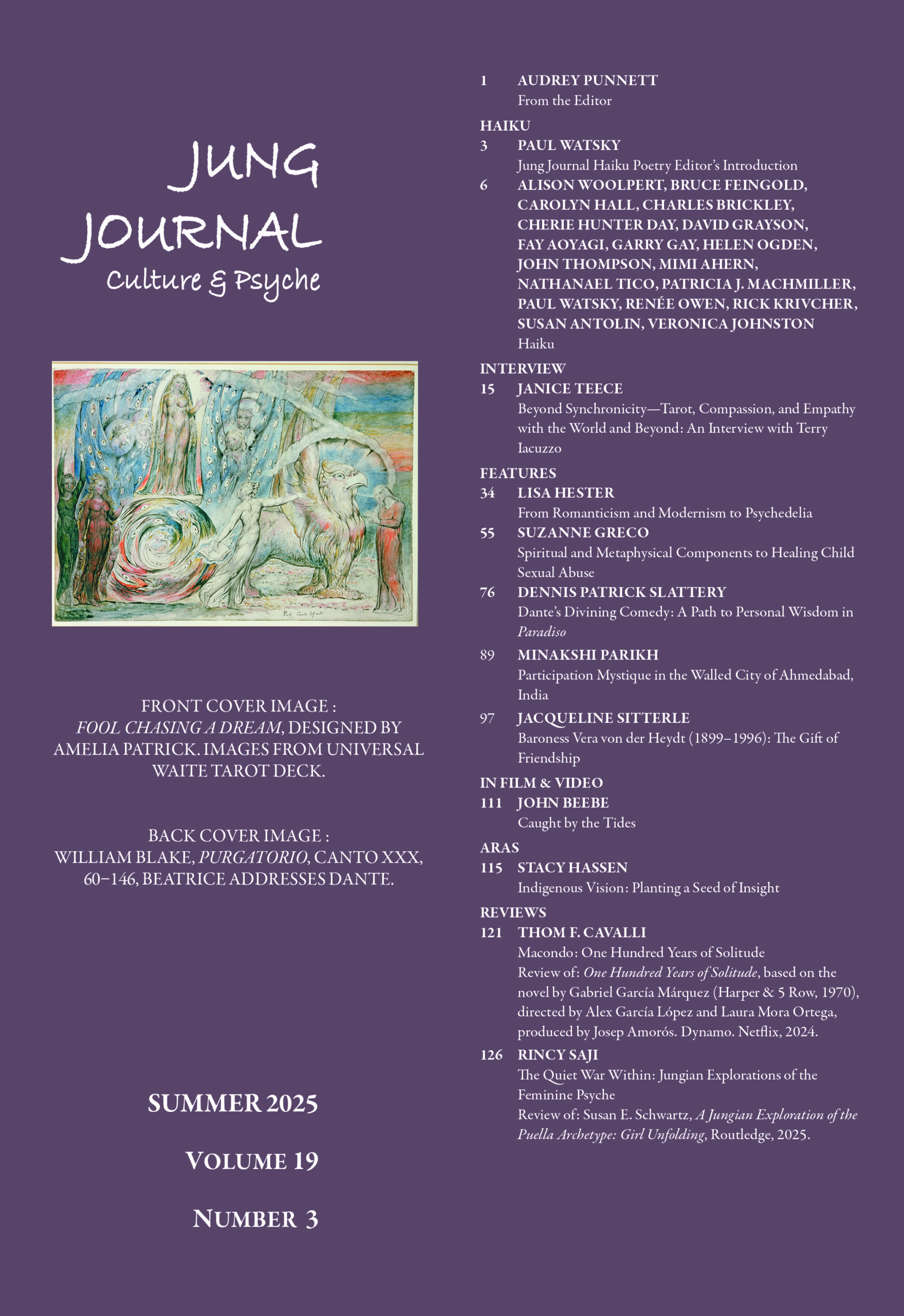 Current Issue - C.G. Jung Institute of San Francisco